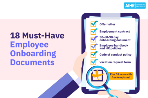 18 Must-Have Onboarding Documents (+ Free Templates) - AIHR