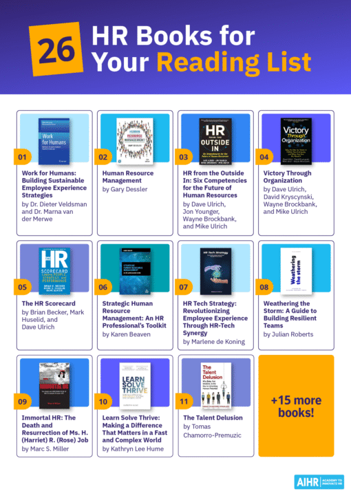 26 HR Books Every HR Professional Should Read in 2026 - AIHR