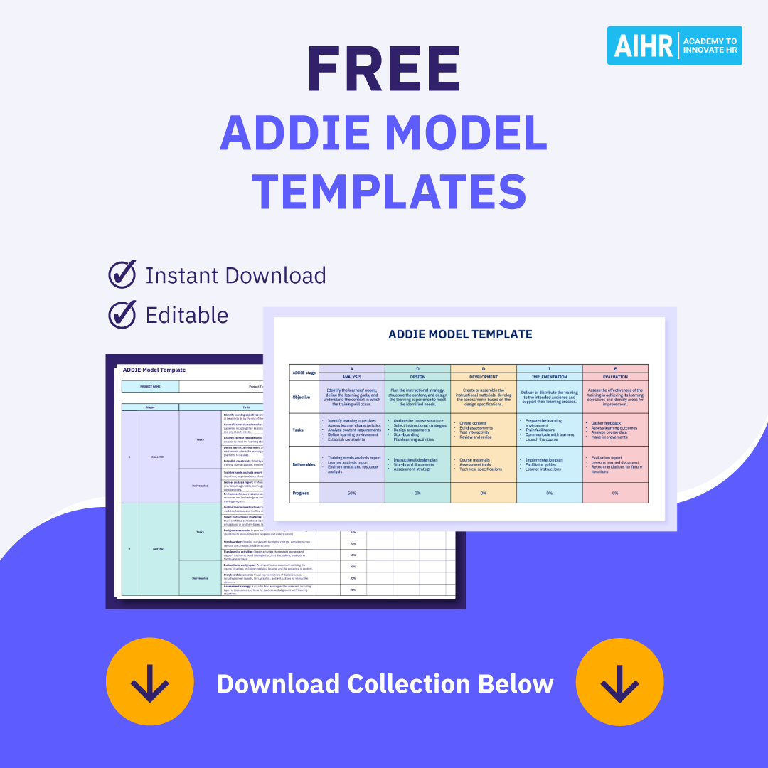 ADDIE Model Explained: All You Need to Know [+ FREE Template] - AIHR
