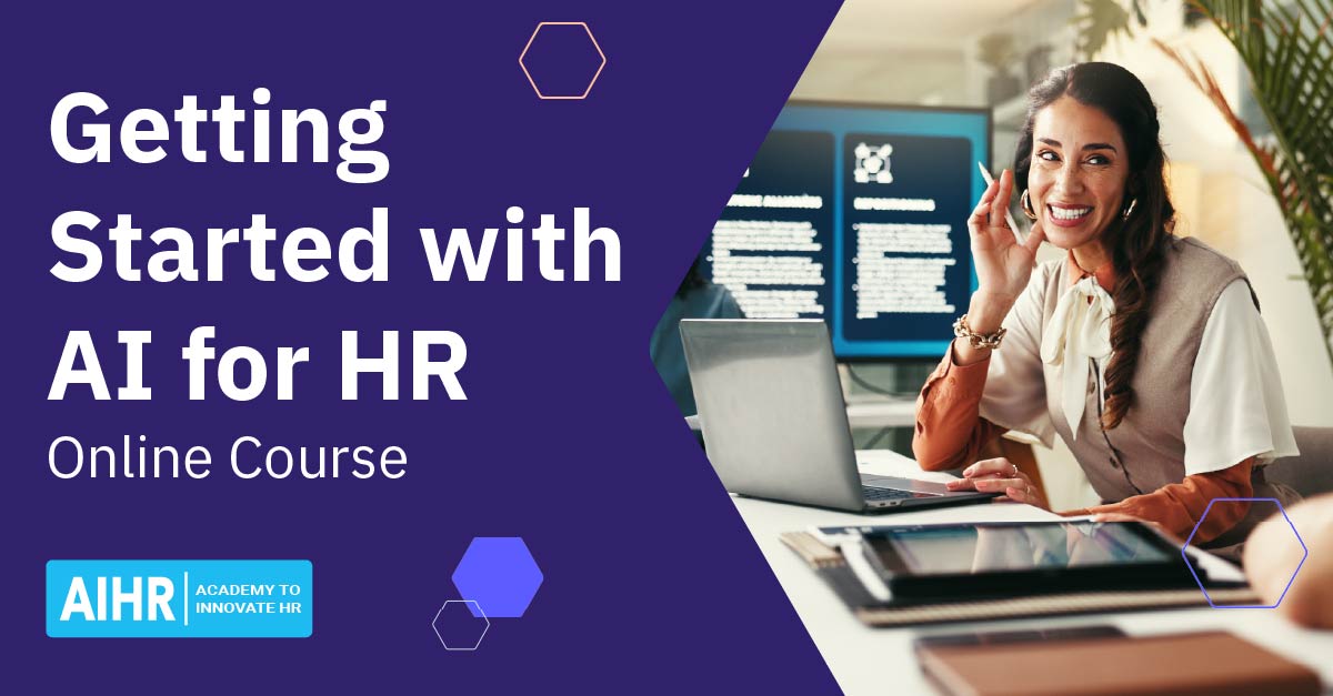 Getting Started with AI for HR | Online Training Course | AIHR
