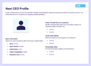 CEO Succession Planning: Your 2026 Guide (+Free Template) - AIHR