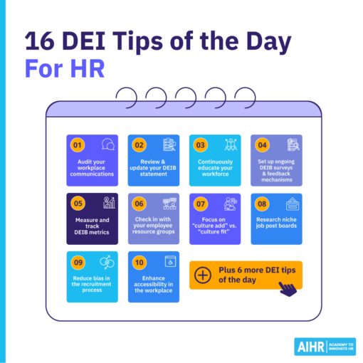 16 (Practical) DEI Tips of the Day To Implement in 2025 - AIHR