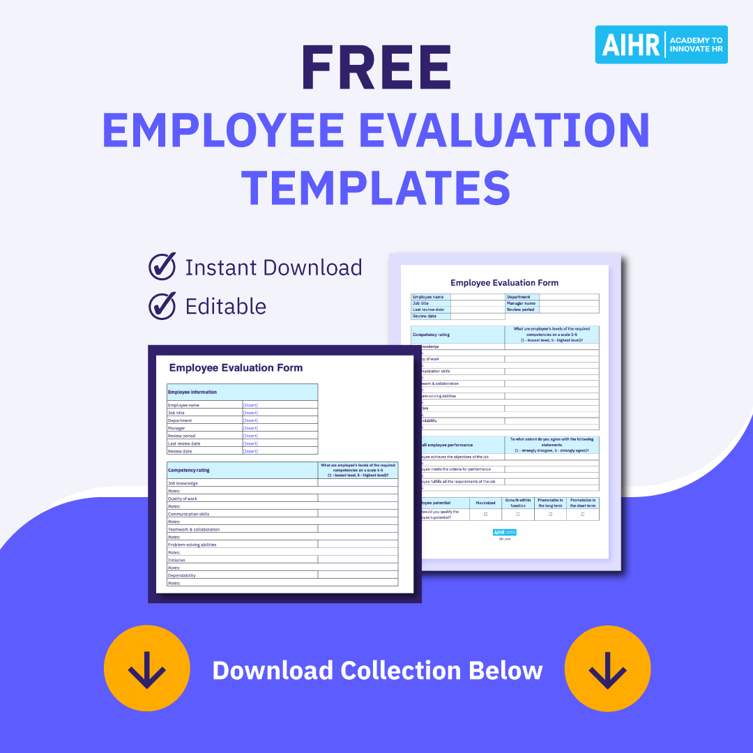 Employee Evaluation Template and Guide [Free Download] - AIHR
