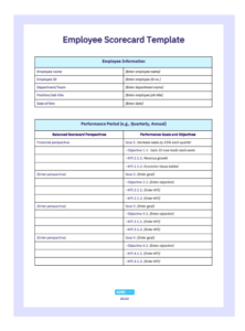 How To Develop an Employee Scorecard in 2026 (Free Template) - AIHR