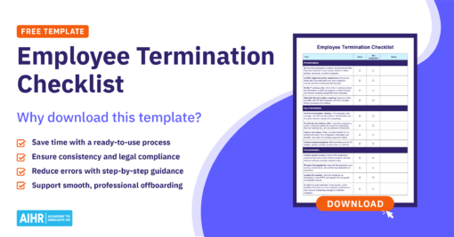 [Free Download] Employee Exit Checklist & Guide - AIHR