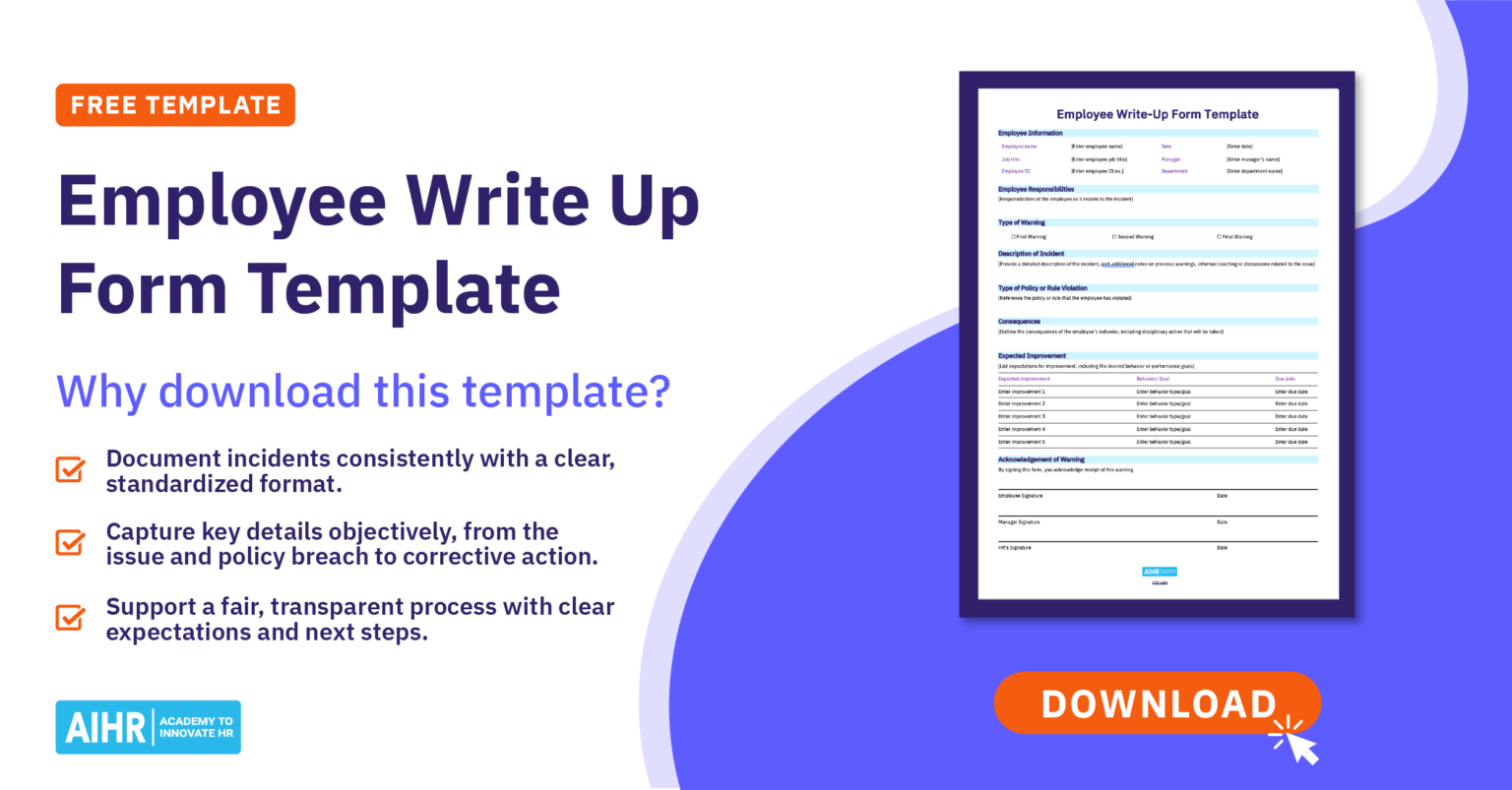 12 Performance Review Template Examples [FREE Download] - AIHR