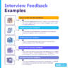 Top Interview Feedback Examples to Give Constructive Feedback - AIHR