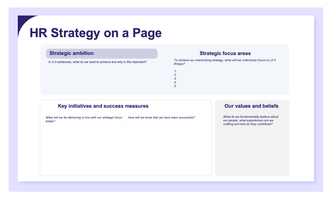 HR Strategy Presentation: An HR Leader’s Template & Guide - AIHR