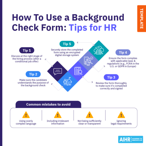 [Free] Background Check Form: Plus a Detailed How-To Guide - AIHR