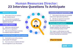 23 Human Resources Director Interview Questions To Prepare For - AIHR