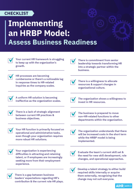 When To Implement an HRBP Model: 5 Signs You’re Ready - AIHR