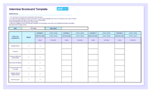What Is an Interview Scorecard? [Plus Free Template] - AIHR