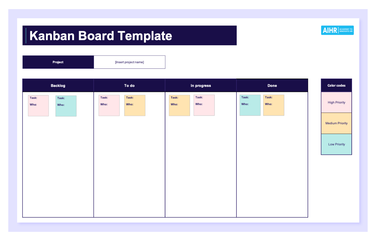 4 HR Project Plan Templates To Use in 2026 [Free Download] - AIHR