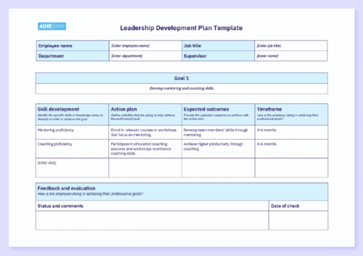 8 Steps to Create a Leadership Development Plan [Free Template] - AIHR