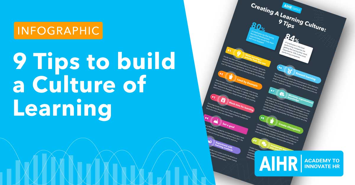 9 Tips to Create a Culture of Learning + Infographic | AIHR Academy