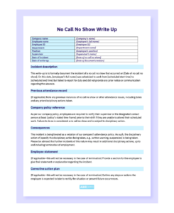 Your Ultimate 2026 No Call No Show Policy + Free Templates - AIHR