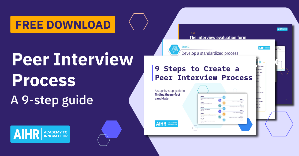 How To Create a Peer Interview Process | HR Resources - AIHR