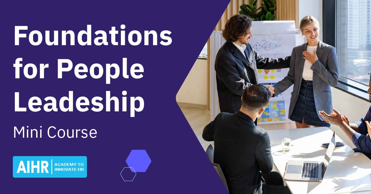Foundations for People Leadership - AIHR