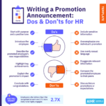 Promotion Announcement: How To Write One (+ 3 Free Templates) - AIHR