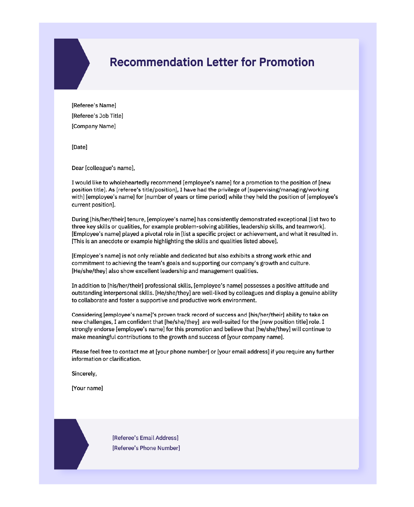 Letter of Recommendation for Employee: 4 Free Templates - AIHR