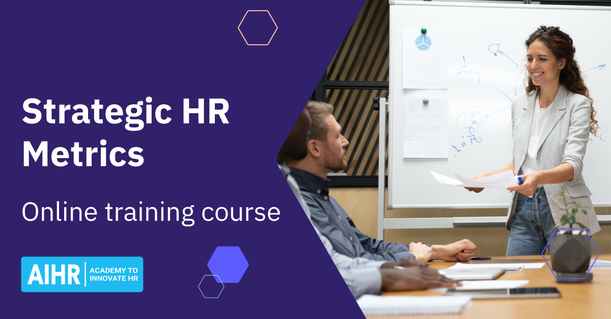 Human Resources Metrics | HR Metrics | AIHR | HR Training Course