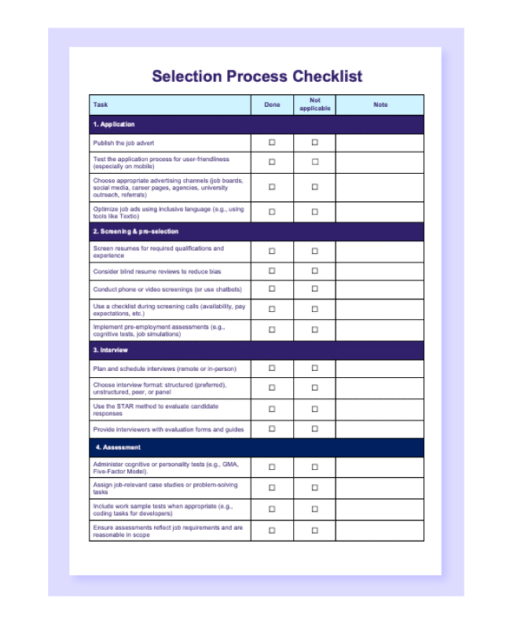 Selection Process: 7 Steps & Best Practices To Hire Top Talent - AIHR
