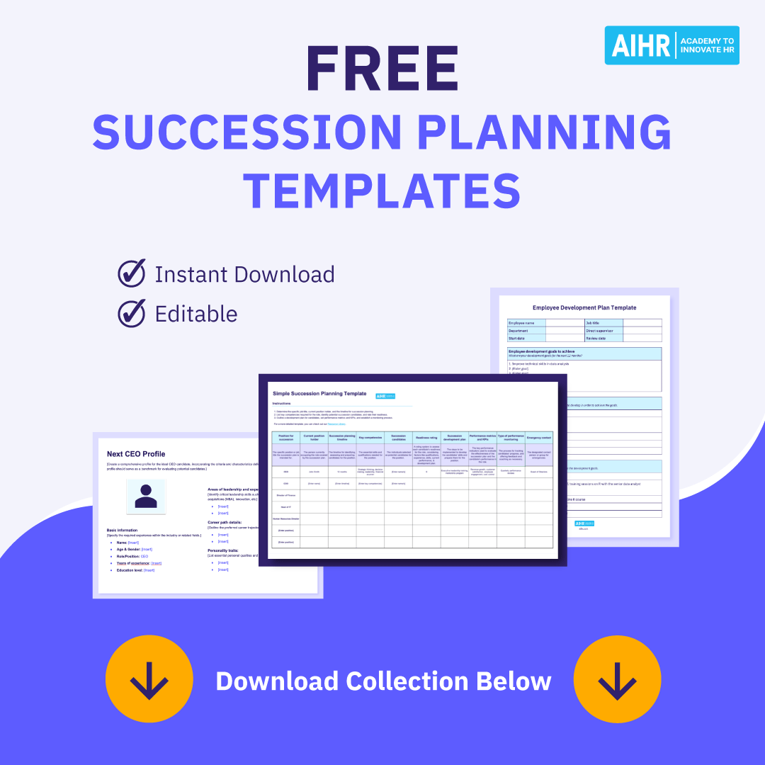 Free Succession Planning Template and In-Depth 2026 Guide - AIHR