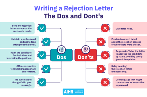 How To Write a Professional Rejection Letter (+ FREE Samples) - AIHR