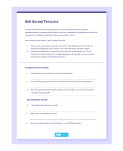 How To Create the Ultimate Exit Survey (+ Free Template) - AIHR