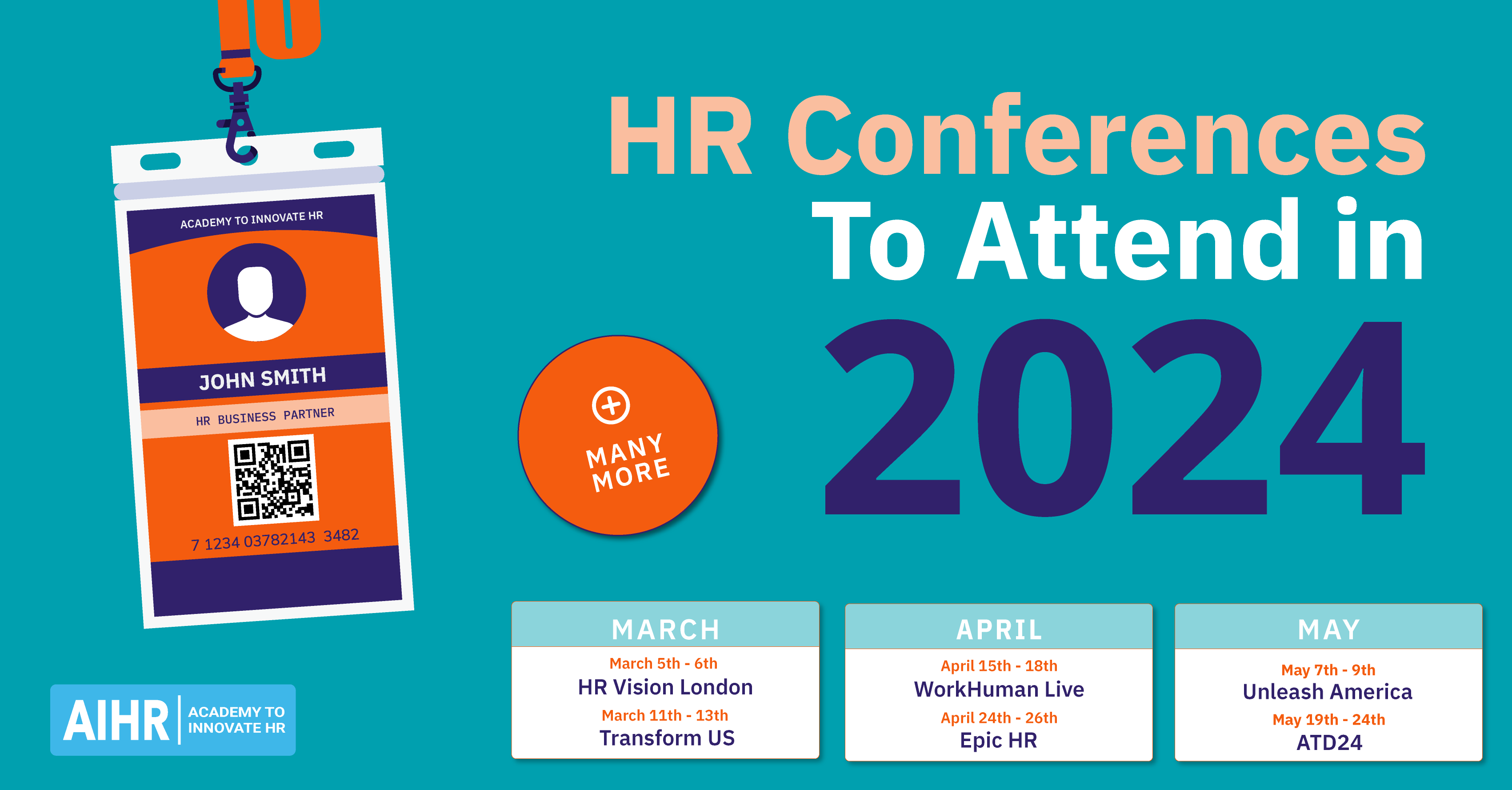 32 HR Conferences To Attend in 2025 - AIHR