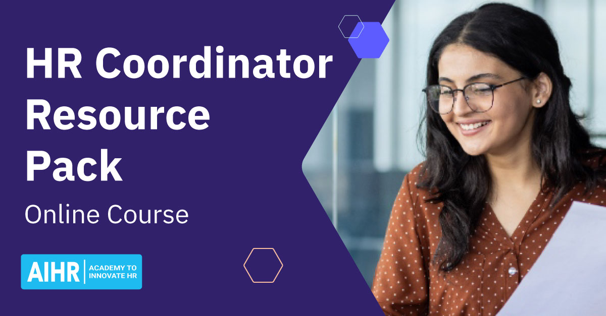 HR Coordinator Resource Pack | Online Training Course | AIHR