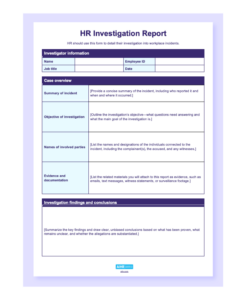 [Free] HR Investigation Template: Examples and 9 Best Practices - AIHR