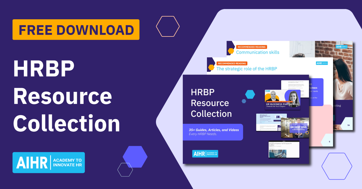 HR Business Partner Resource Library | HR Resources - AIHR