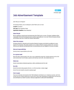 11 Best (& Creative) Job Advertisement Examples + Free Template - AIHR