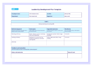 7 Steps to Create a Leadership Development Plan [Free Template] - AIHR