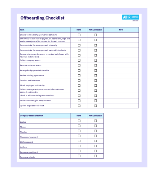 Offboarding Employees: A 9-Step Process [Free Checklist]