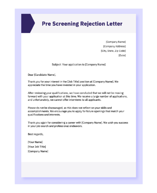 How To Write a Professional Rejection Letter (+ FREE Samples) - AIHR