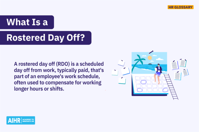 What Is a Rostered Day Off? | HR Glossary - AIHR
