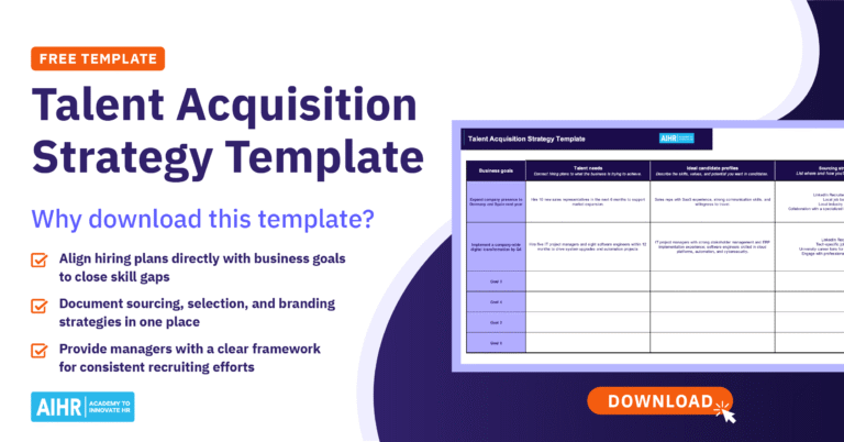 How To Develop a Talent Acquisition Strategy (Plus 6 Examples) - AIHR