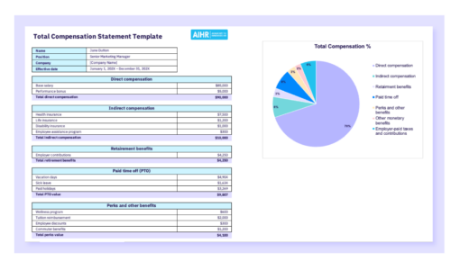 How To Create Your Total Compensation Statement Template - AIHR